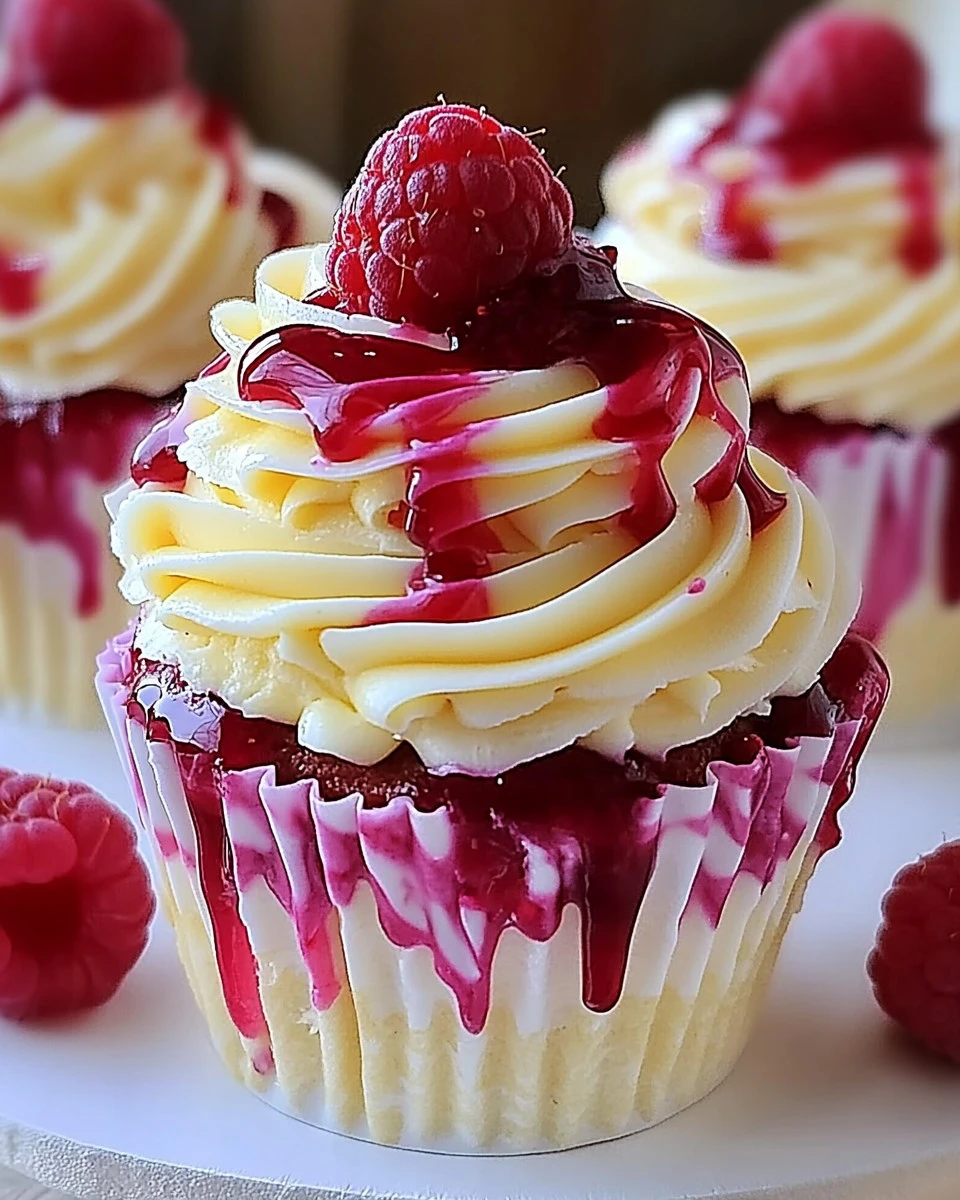 Lemon Raspberry Swirl Cheesecake Cups - cookfastly