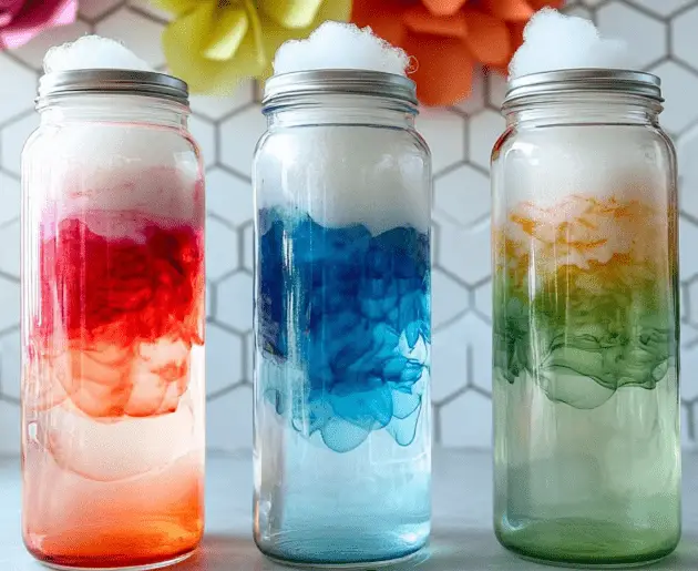 Rain Cloud in a Jar Experiment: A Simple and Magical Science Activity ...