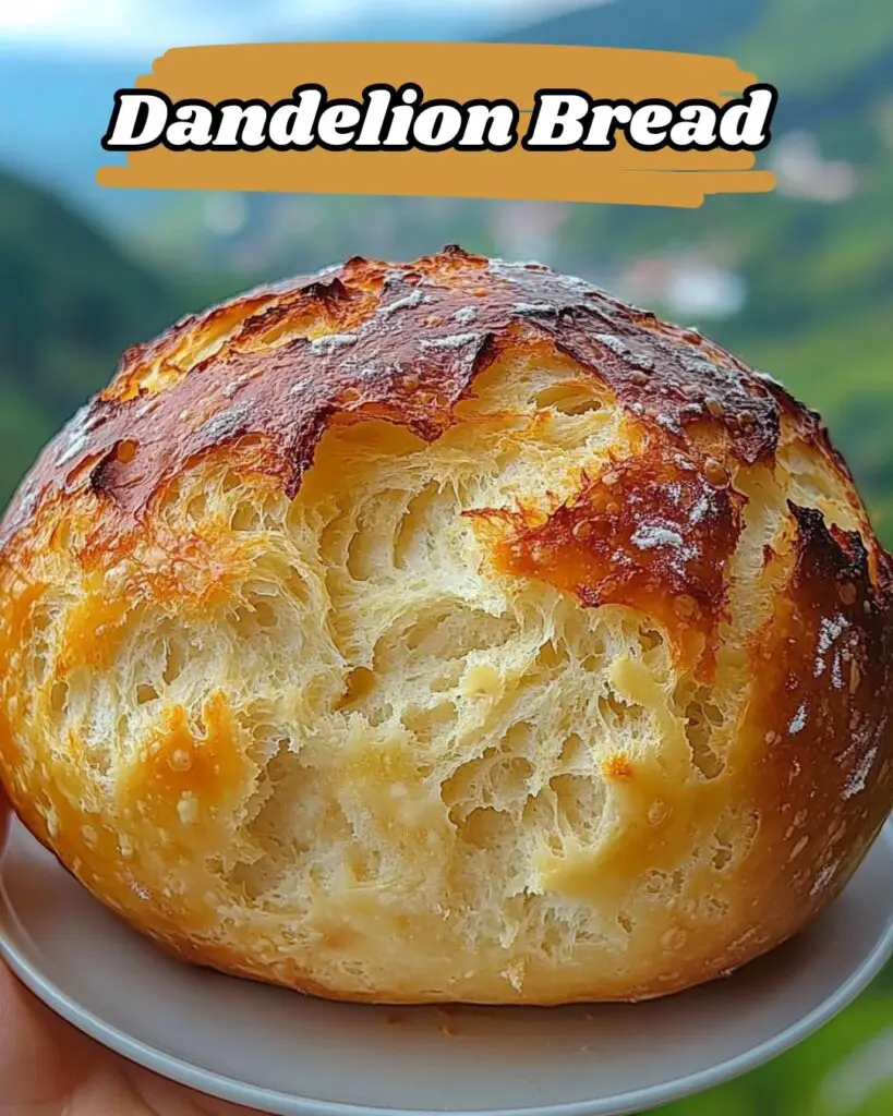 Dandelion Bread Recipe: A Blooming Delight of Spring in Every Slice ...