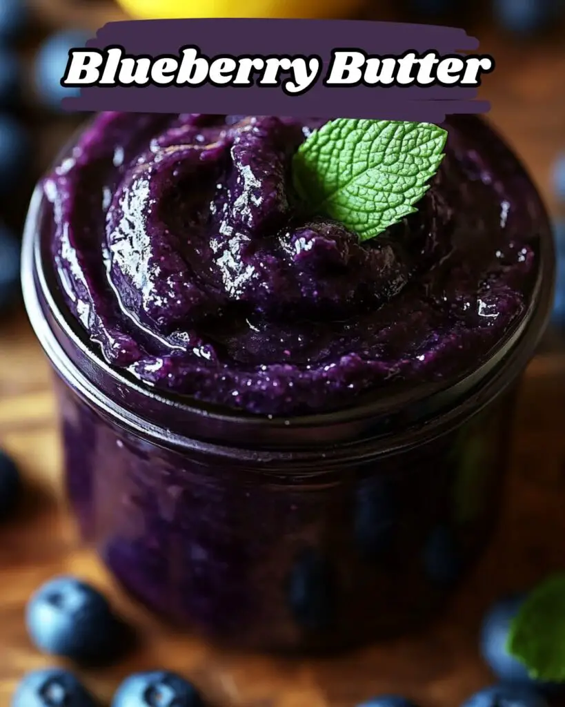 Blueberry Butter: A Sweet and Fruity Spread to Brighten Your Mornings ...