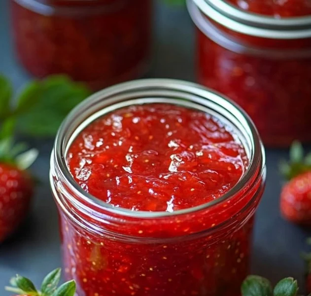 Homemade Strawberry Freezer Jam Recipe – An American Treat - cookfastly